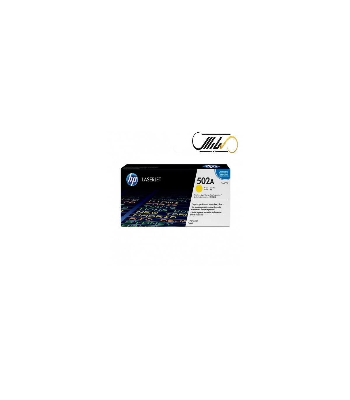 کارتریج پرینتر اچ پی HP CP3505 خرید و قیمت تونر لیزری زرد 502A