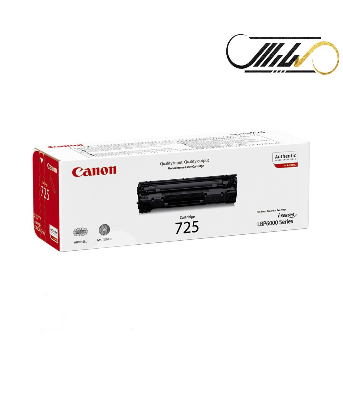 کارتریج پرینتر کانن CANON LBP-6000 خرید و قیمت تونر لیزری مشکی 725