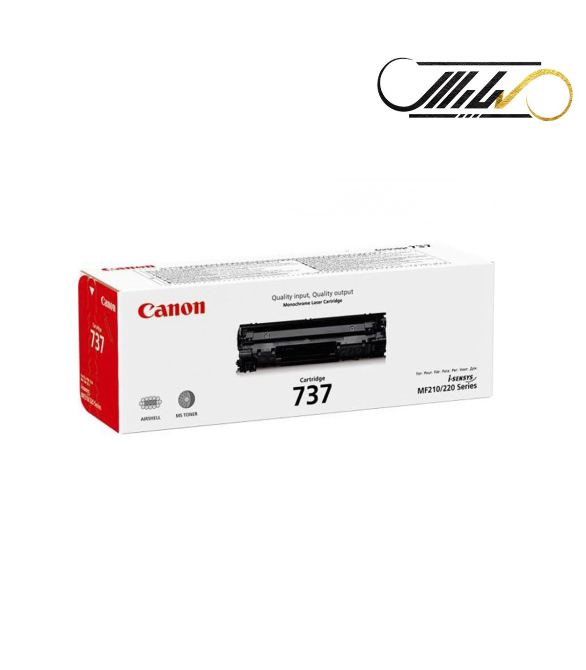 کارتریج پرینتر کانن CANON MF-211 خرید و قیمت تونر لیزری مشکی 737