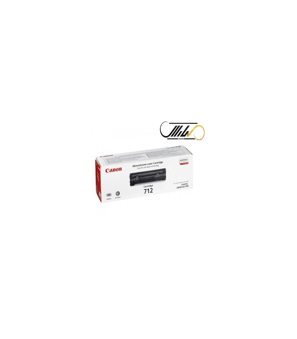 کارتریج پرینتر کانن CANON 3100 خرید و قیمت تونر لیزری مشکی 712