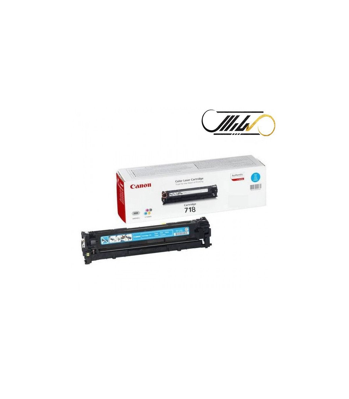 کارتریج آبی پرینتر کانن CANON LBP7210 خرید و قیمت تونر لیزری آبی 718