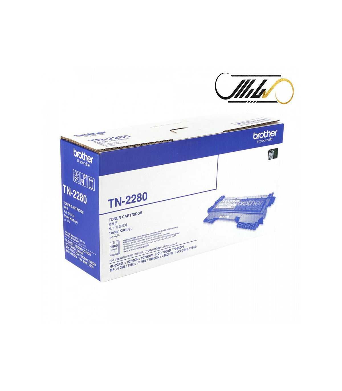 کارتریج تونر پرینتر برادر Brother FAX-2840 خرید و قیمت